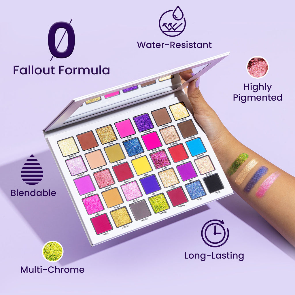 Spectrum-1 (35 Color Eyeshadow Palette) – Shopaarel
