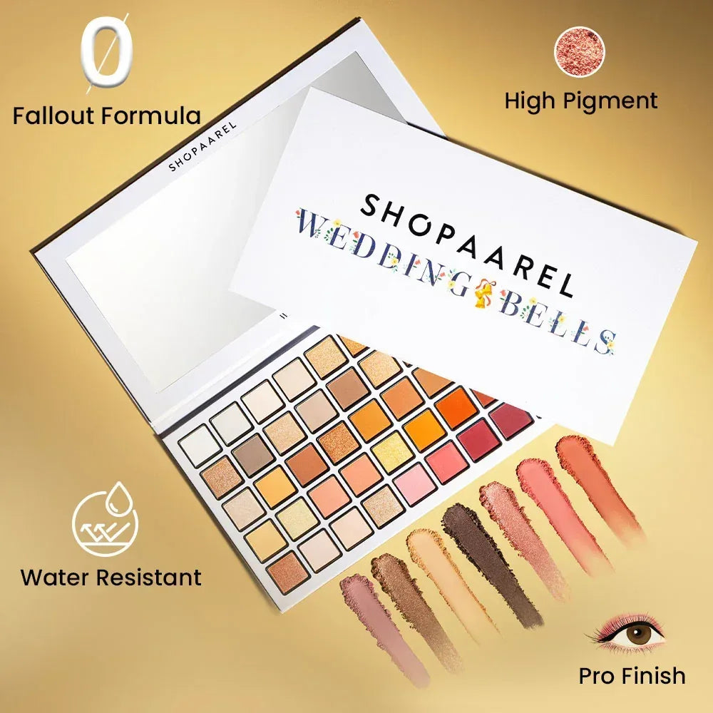 50 Color Wedding Bells Eyeshadow Palette – Shopaarel